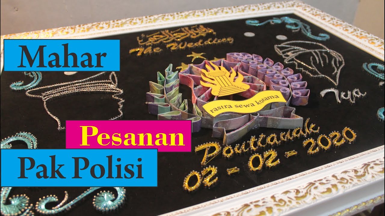 Tutorial Membuat Mahar Polisi Logo Tribrata | feat KBJ - YouTube