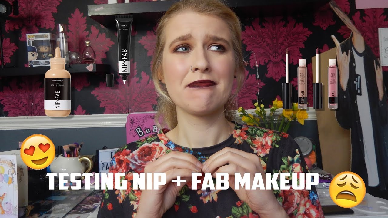 Full Face Using Nip + Fab Makeup | First Impression & Review - YouTube