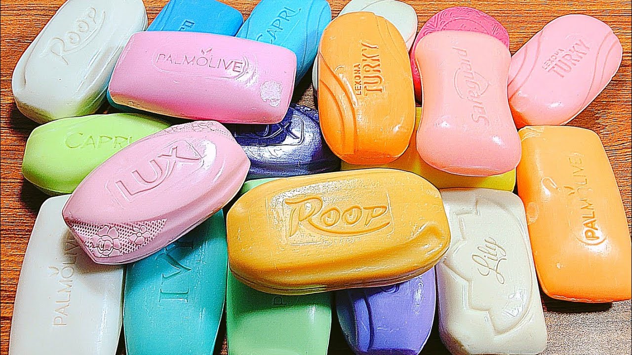 Wow Colourful ASMR Soap international ASMR Leisurely Unpacking Soaps ...