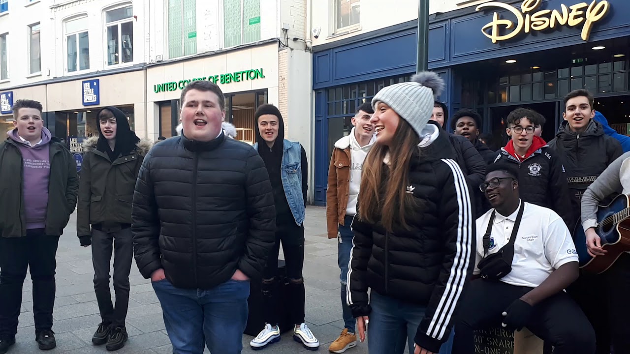 Impromptu Choir Performance of Shallow - YouTube Music