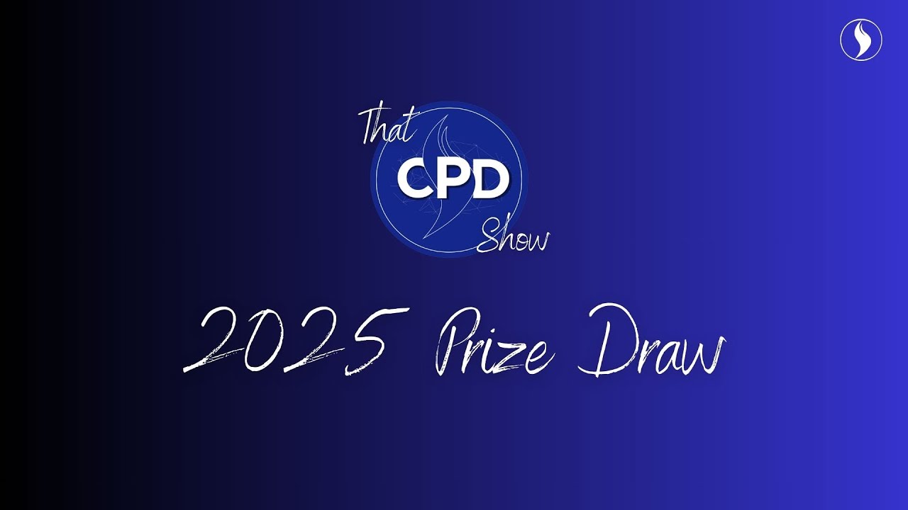 CPD Prize Draw 2025 | That CPD Show - YouTube