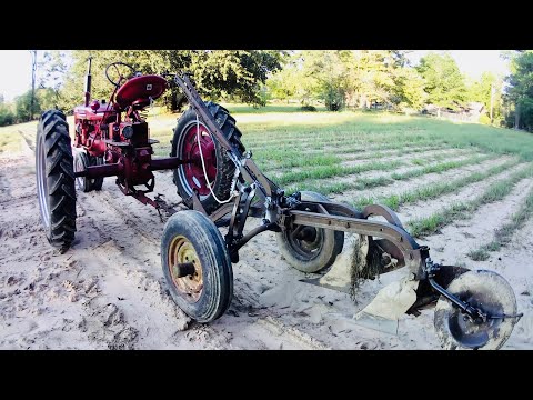 Farmall C Pulling 2 Bottom Plow - YouTube