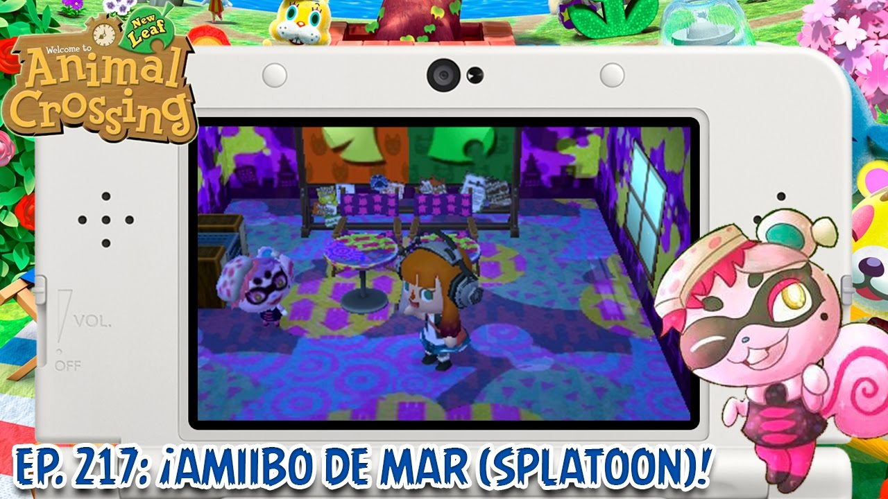 Ep. 217: ¡amiibo de Mar (Splatoon)! - Animal Crossing: New Leaf ...