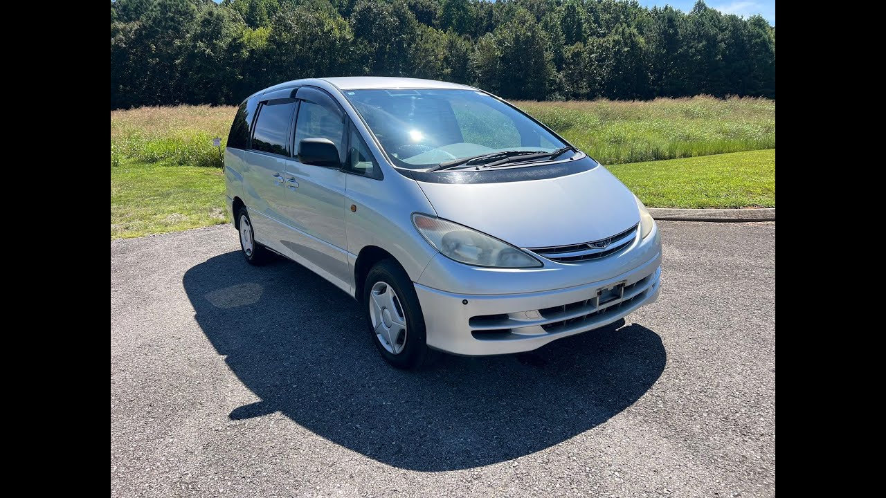 TechMotorsPostalCars.com 2000 Toyota Estima 27K Miles Factory RHD USA ...