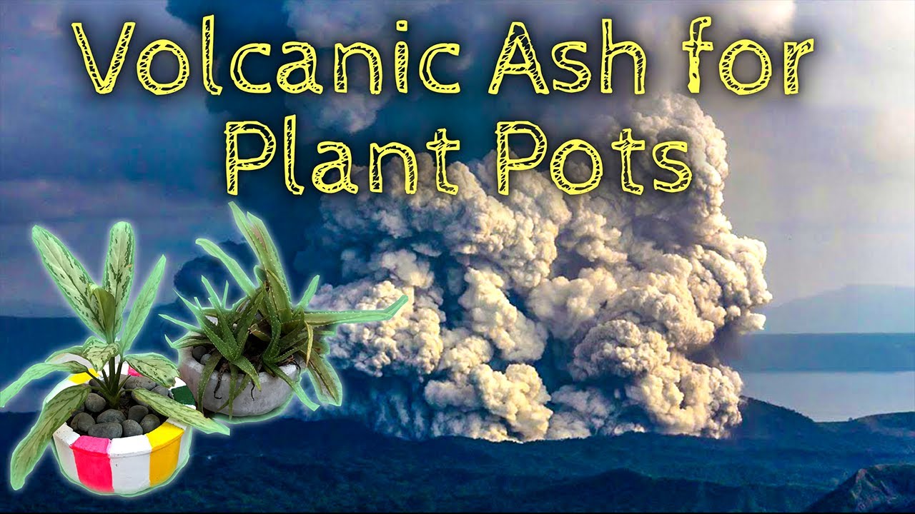 Plant Pots made from "VOLCANIC ASH" Part 2 - YouTube