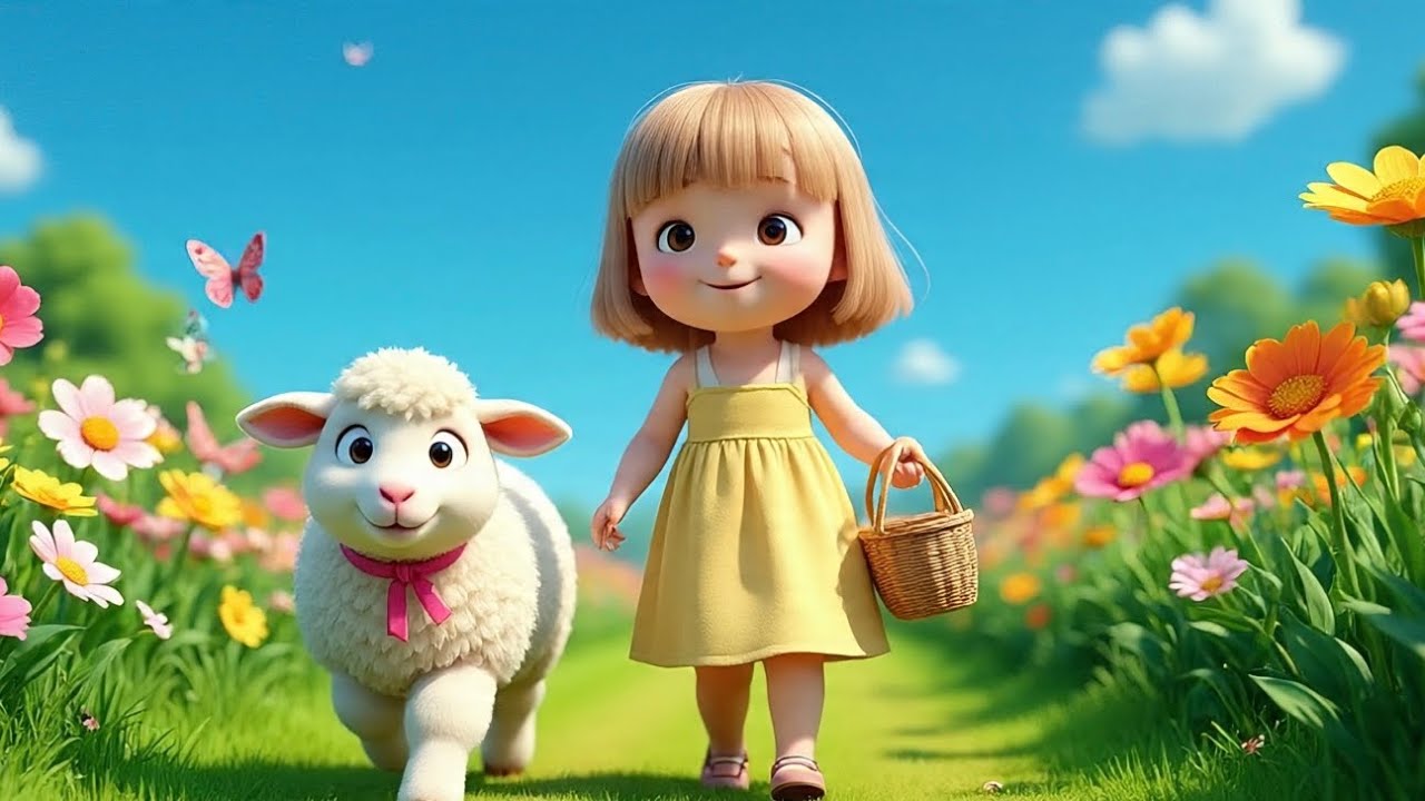Mary Had a Little Lamb | Classic Nursery Rhyme for Kids 🎶 🐑🐑 - YouTube