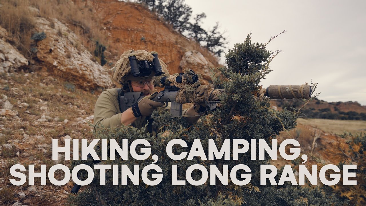 Hiking, Camping, & Shooting Long Range | Shooting Unknown Distances - YouTube