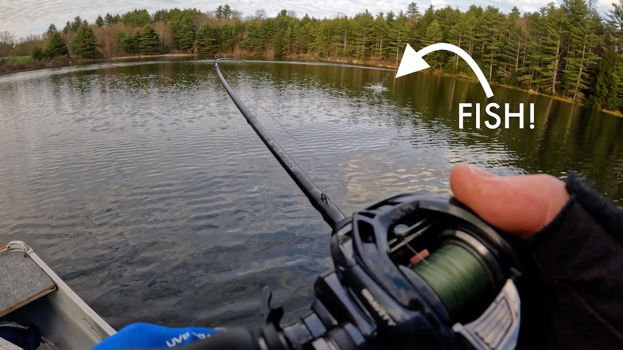 Fishing Fussy Pre-Spawn Bass in Clear Water! - YouTube