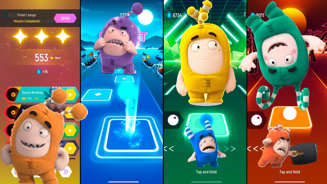 ODDBODS SLICK 🆚 ODDBODS JEFF 🆚 BUBBLES ODDBODS 🆚 ZEE ODDBODS | GREAT ...