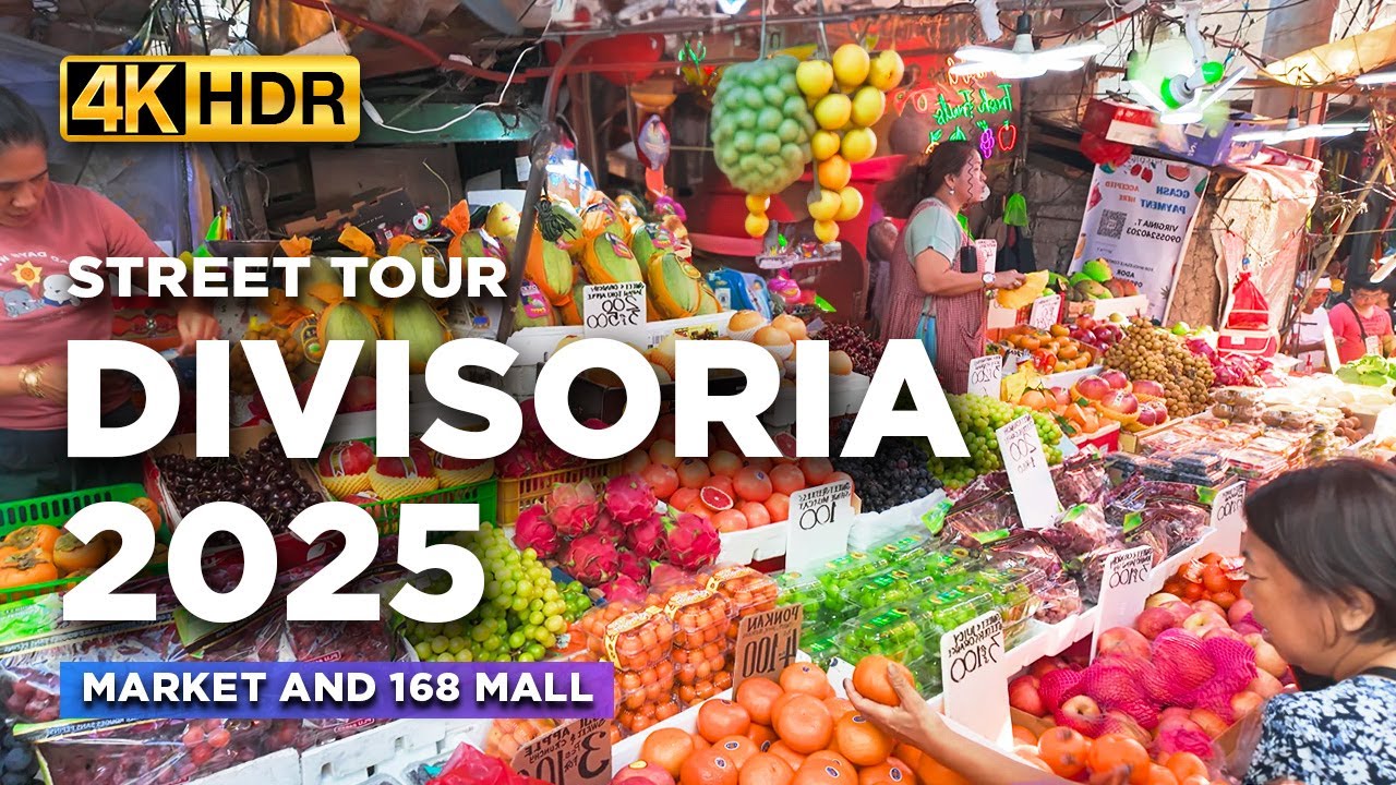 Experience Manila Life at DIVISORIA MARKET | Street Tour and Bargain ...