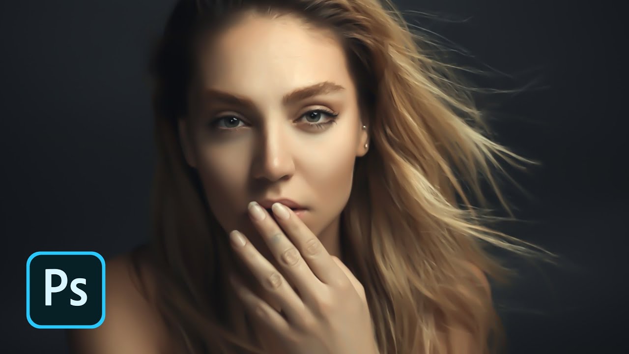 Make Refined Portrait in an Easy Way - Photoshop Tutorial - YouTube