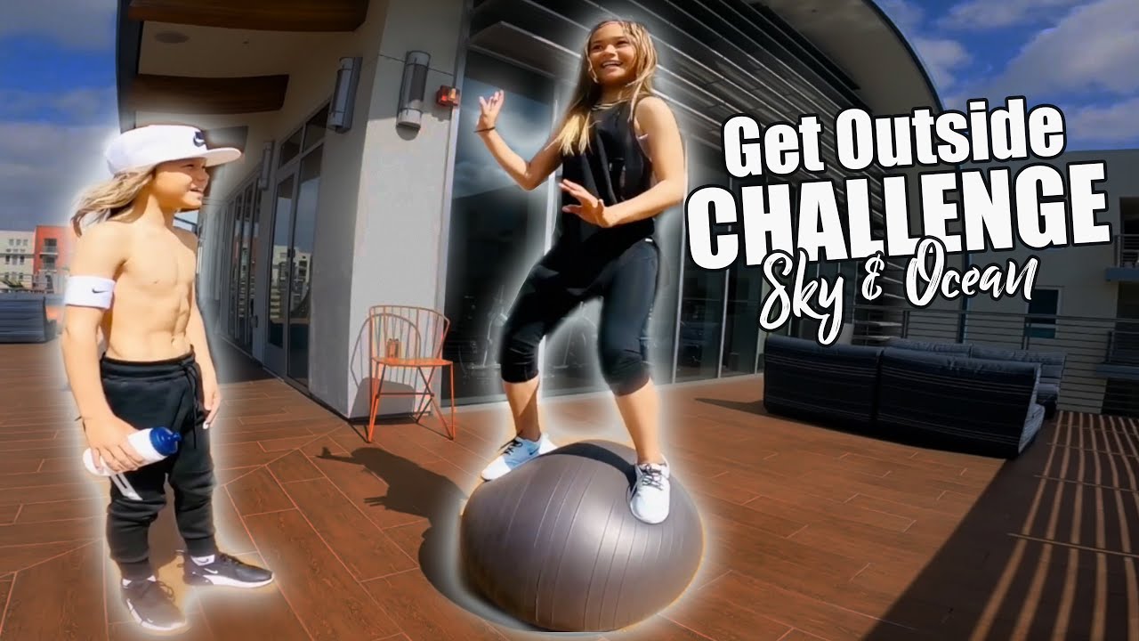 Get Outside CHALLENGE! | Sky Brown & Ocean - YouTube
