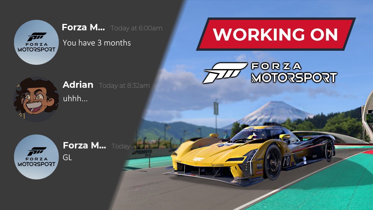 The Exhausting development Behind Forza Motorsport - YouTube