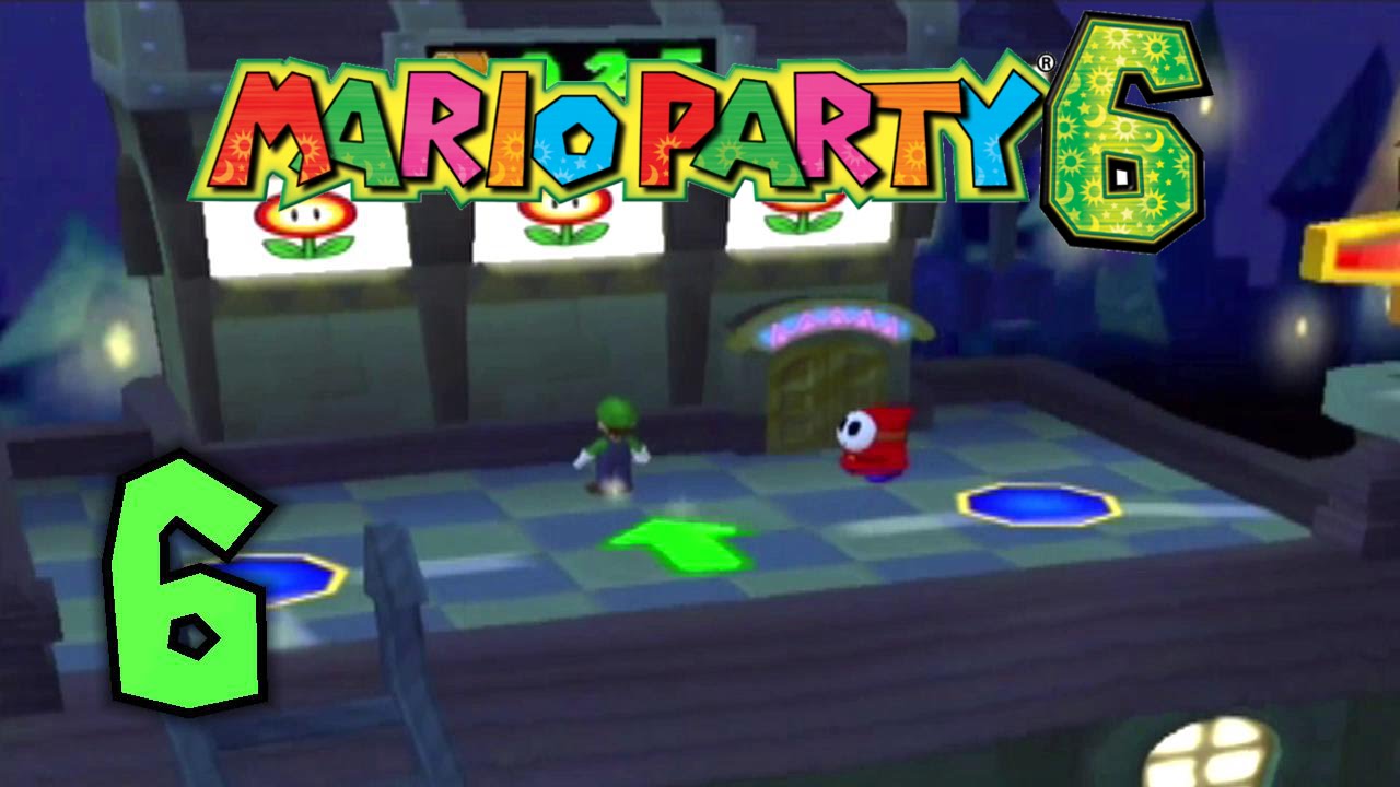 Mario Party 6 - Part 6 - Schräge Dächer in der Kleinstadt - YouTube