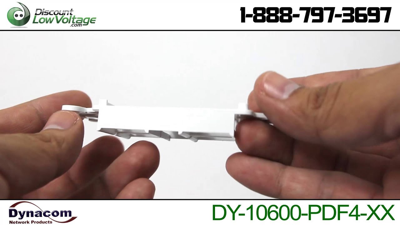 4 Port Keystone Decora Mounting Frame | Discount-Low-Voltage - YouTube