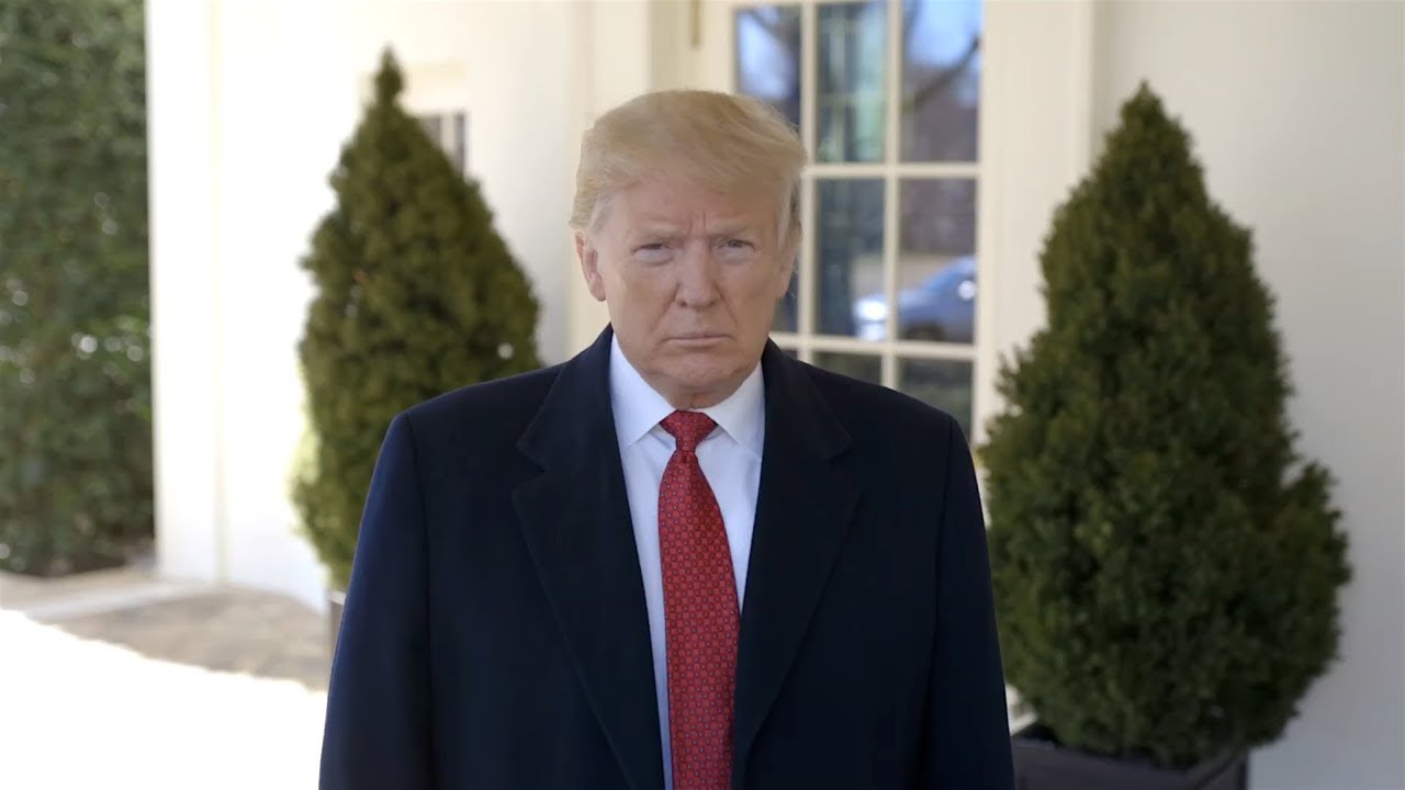 President Trump's Message on Securing our Border - YouTube
