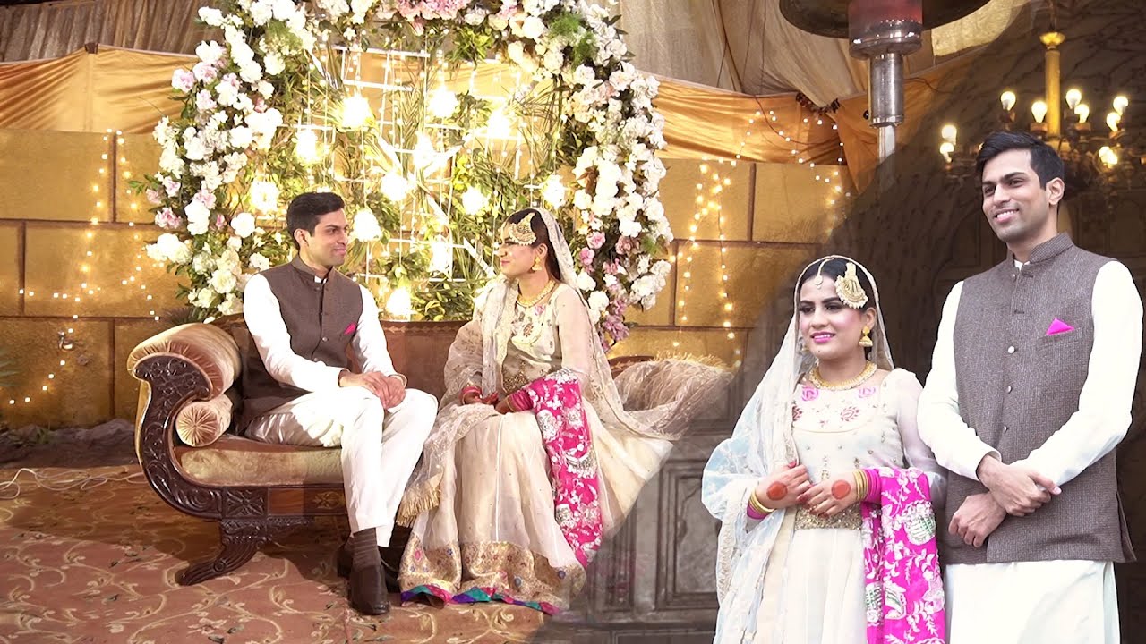 Beautiful Nikah & Reception // Hassan & Momina - YouTube