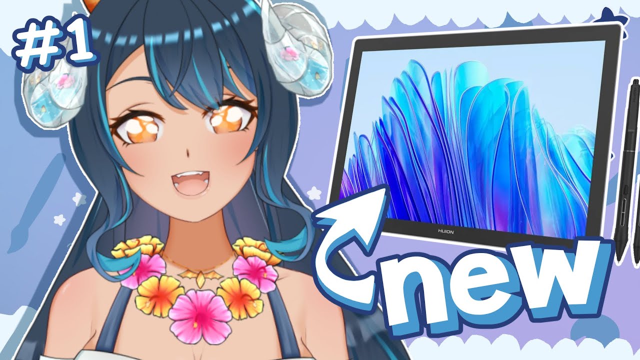 【ART】Testing new tablet!!! Part 1 (EN / ES / 日本語?) - YouTube