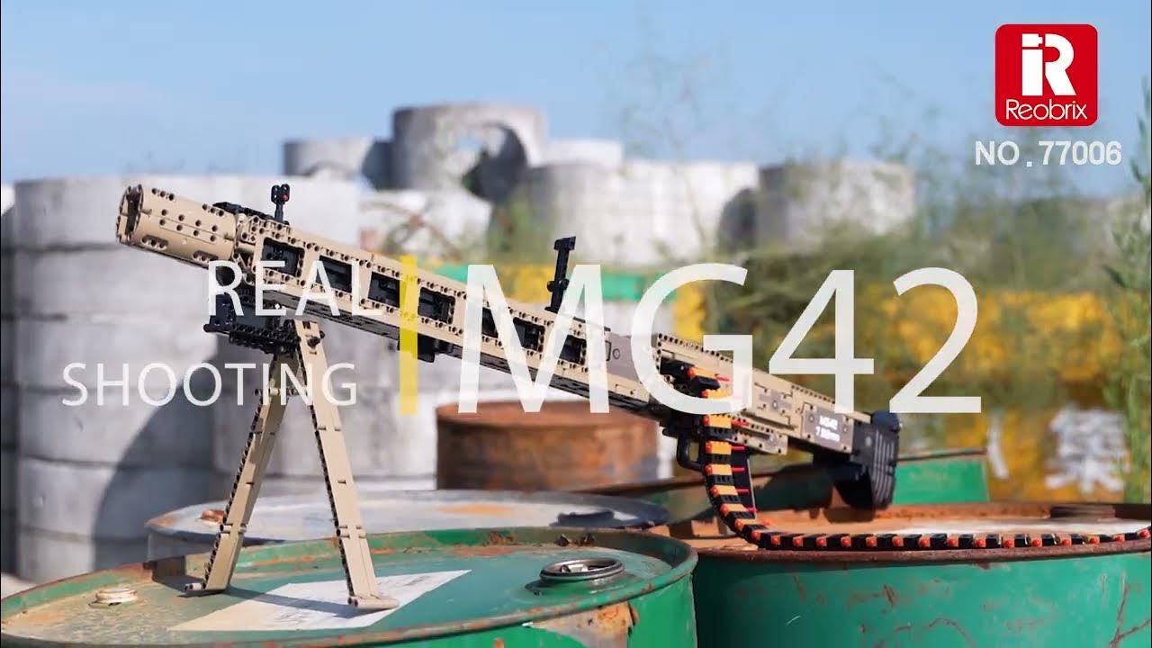 Reobrix 77006 MG 42 Machine Gun - Maschinengewehr 42 Weapons Collection Waffenkollektion - YouTube