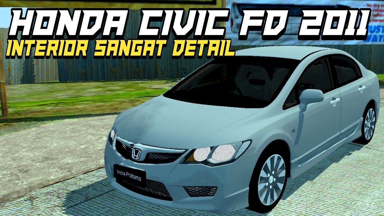 SHARE!! MOD HONDA CIVIC FD 2011 || MOD BUSSID TERBARU - YouTube