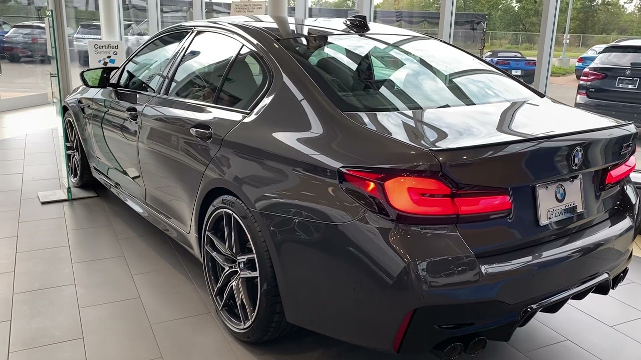 2021 BMW M5 Competition Brand Hatch Grey with Black/Midrand Begie Two ...