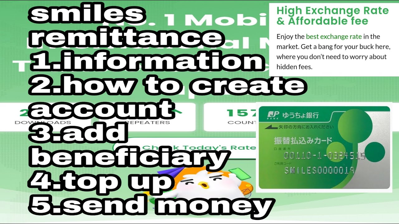 HOW TO APPLY SMILES REMITTANCE - YouTube