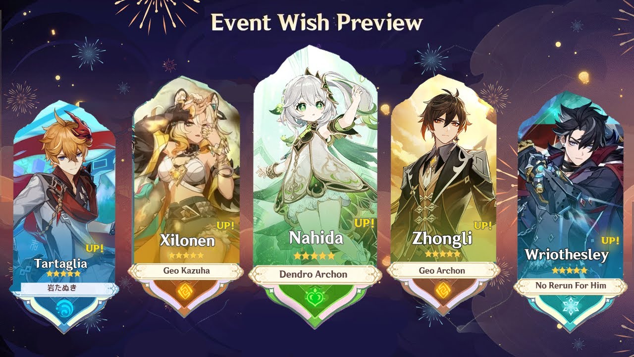 NEW UPDATE! 5.1 BANNERS (NAHIDA OR ZHONGLI RERUN), XILONEN WEAPONS AND ...