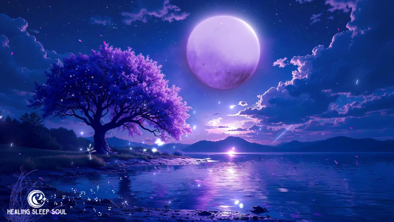 No Ads • Enhance Deep Sleep with 432Hz + 741Hz Healing Sleep Music ...