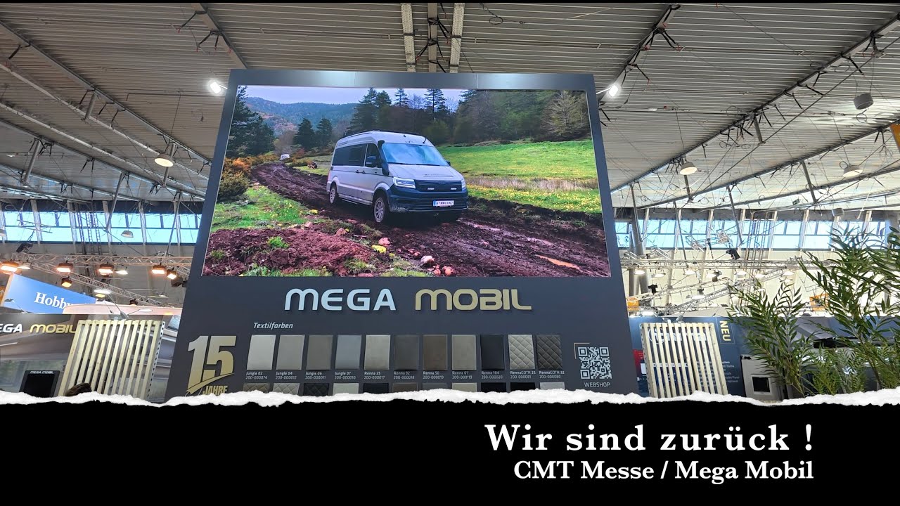 #231 Wir sind zurück ! CMT Messe / Mega Mobil Stand - YouTube