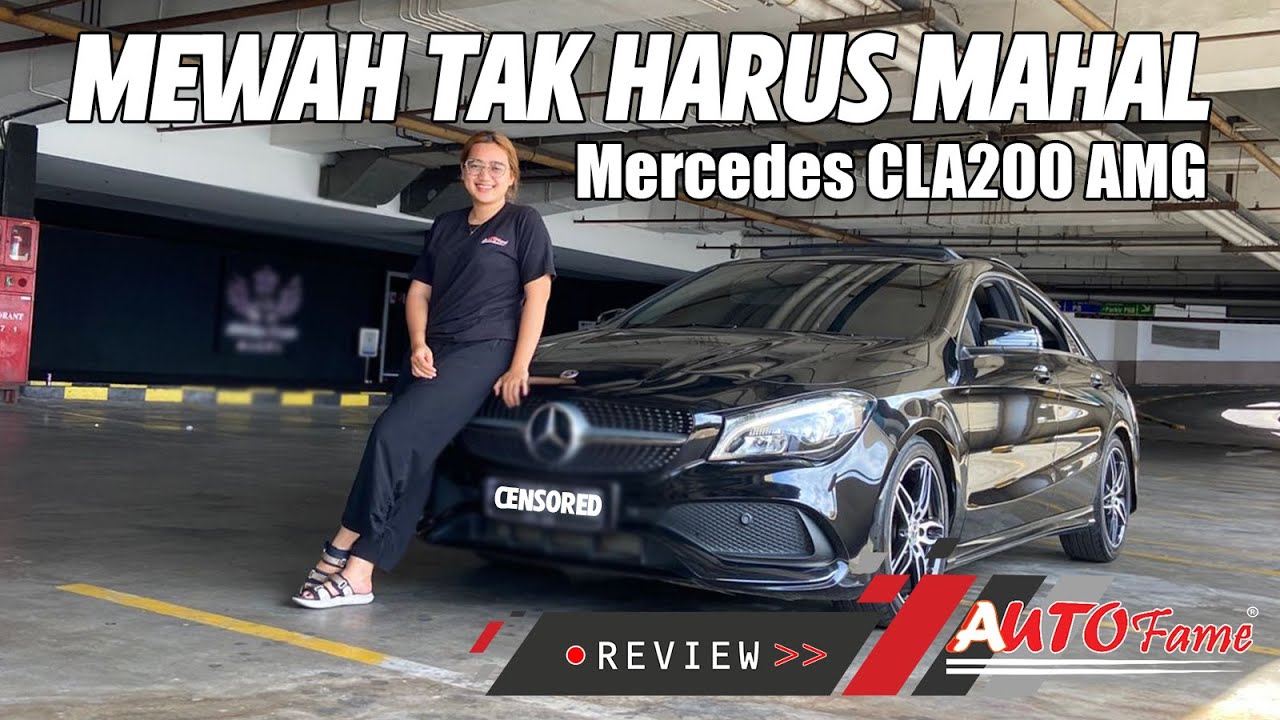 REVIEW Mercedes CLA200 AMG Line Facelift 2018 | With Thalia Autofame ...