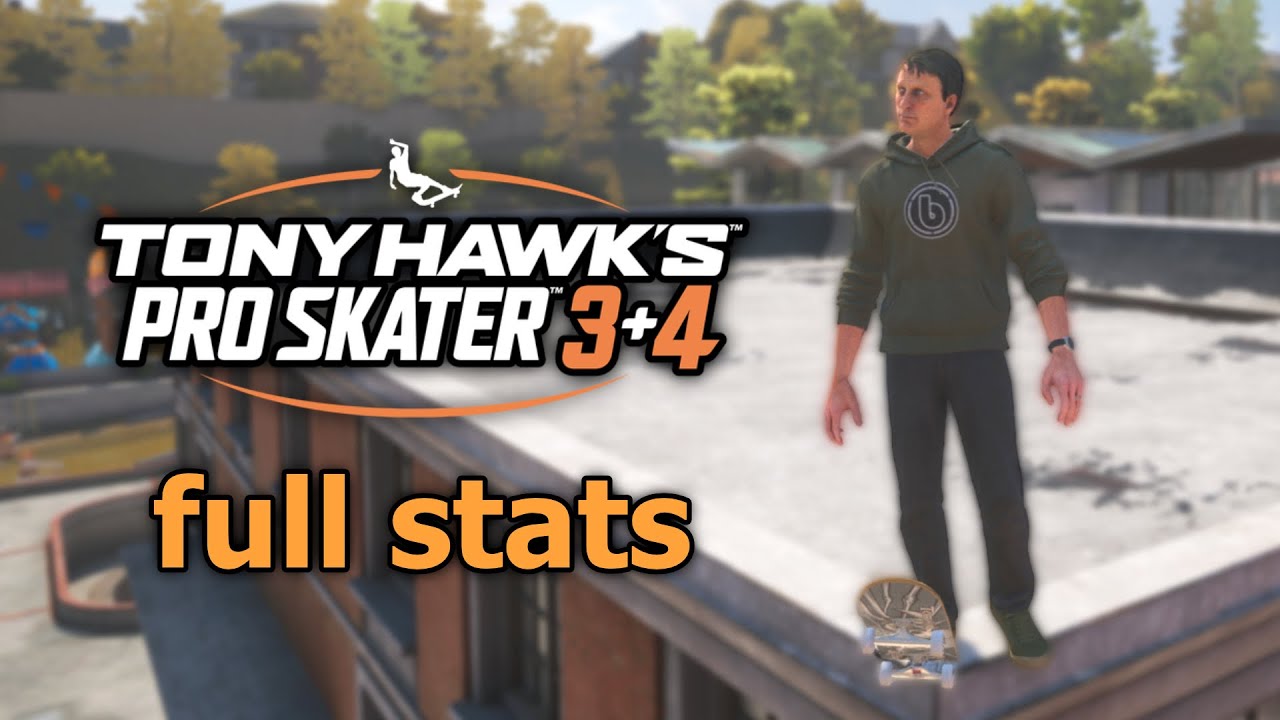 Playing With Full Stats in THPS3+4's Demo Feels Amazing - YouTube