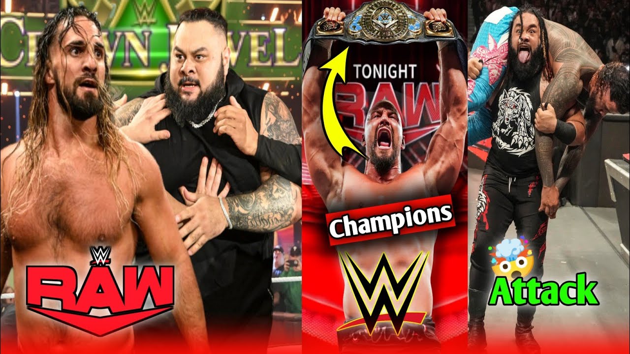 Seth Rollins vs Bronson Reed🔥|Brown Breakker New Champion|Seth Rollins ...