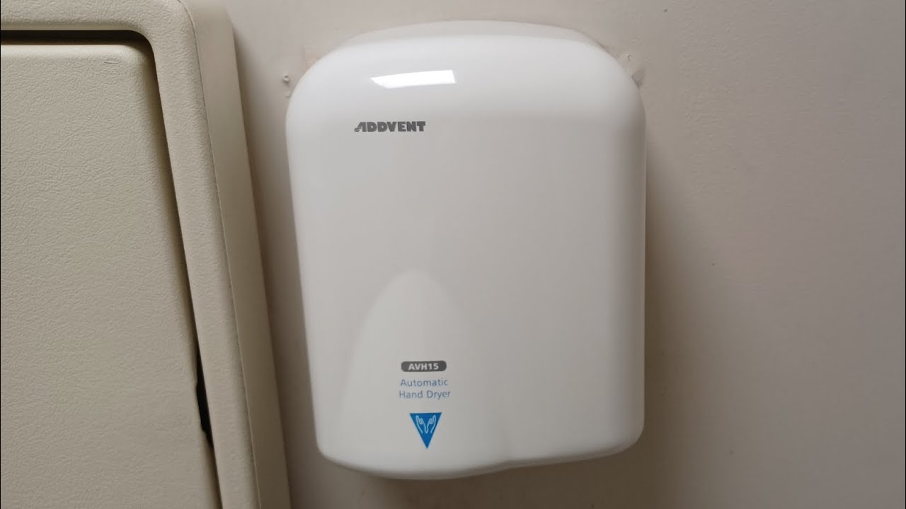Addvent AVH15 hand dryer, Hobbycraft 🚼♿️, Reading, Berkshire - YouTube