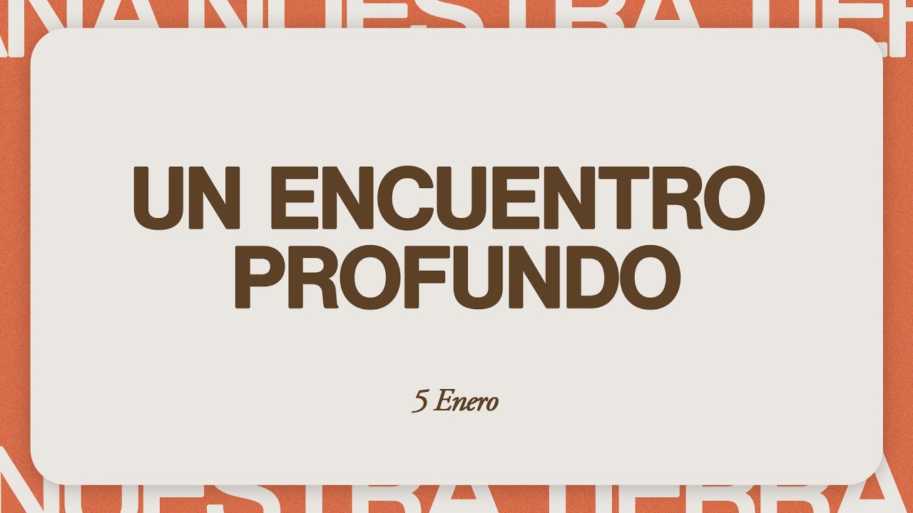 Un encuentro profundo - Pr. Daniel Tursi - YouTube