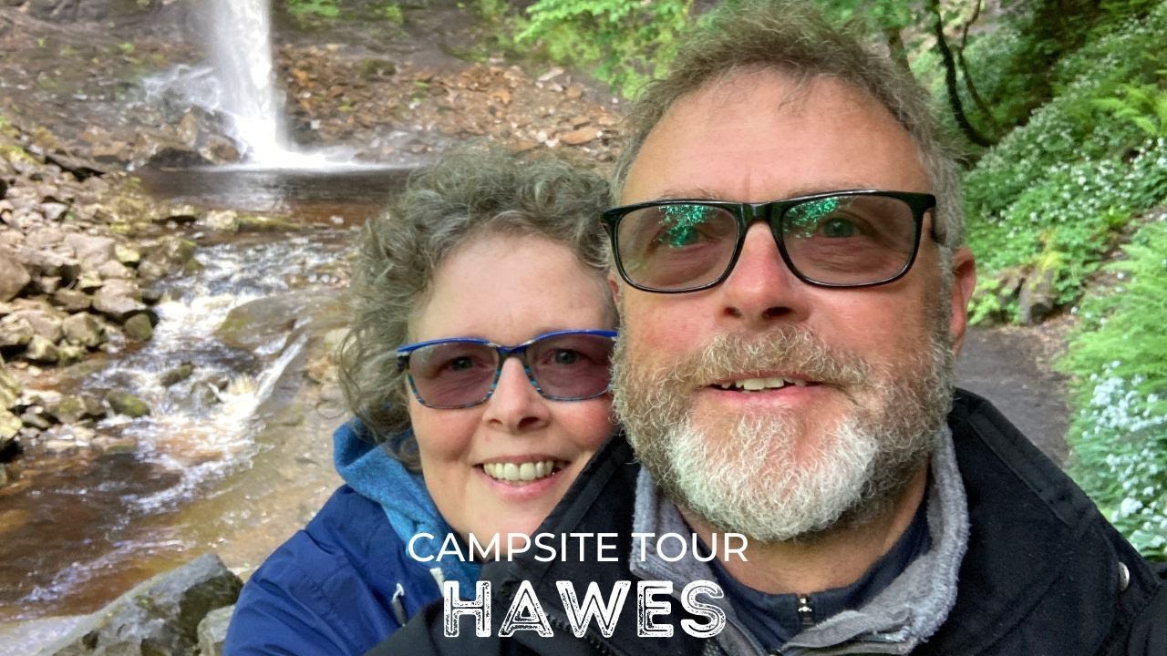 Campsite Tour - Hawes Caravan & Motorhome Club Site - YouTube