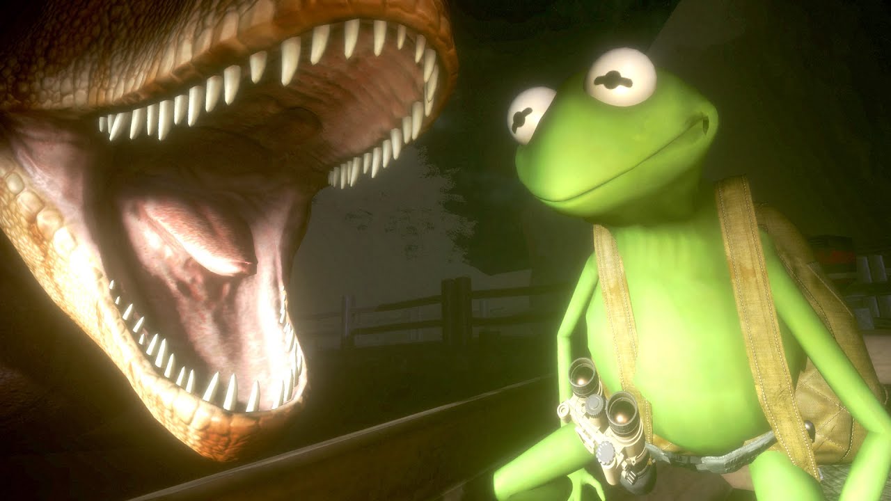 This Kermit the Frog Survival Horror Game is RIDICULOUS - YouTube