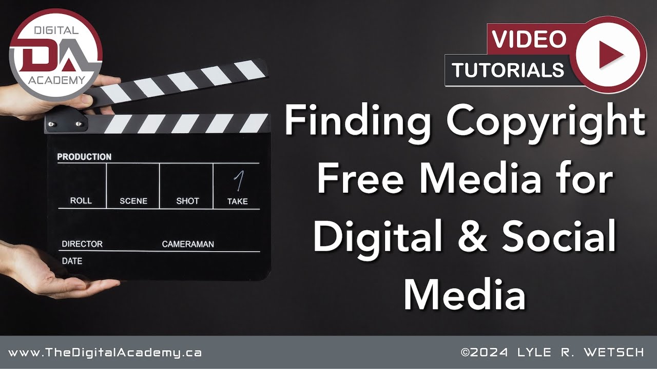Digital Academy TUTORIAL - Copyright Free Content - YouTube