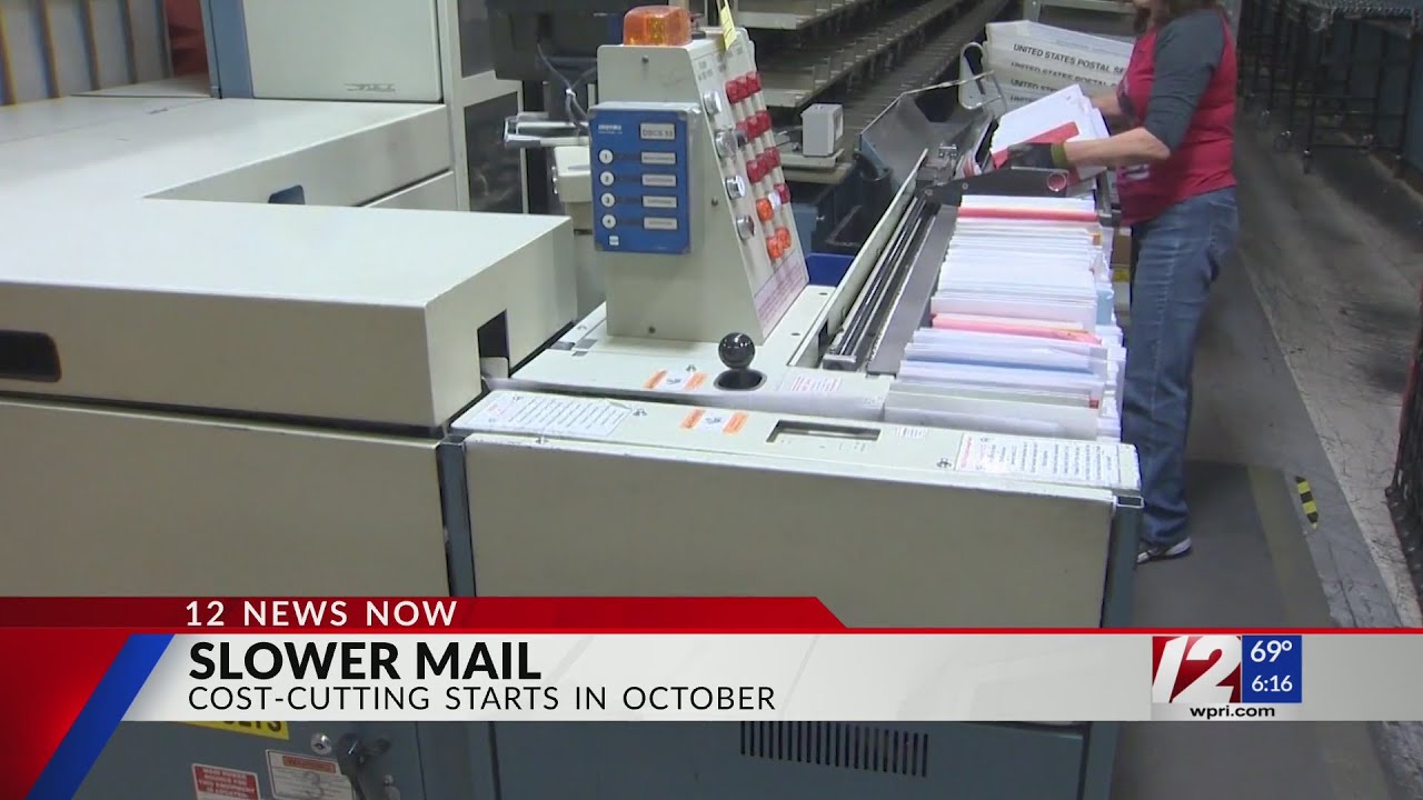US Postal Service plans to slow down deliveries - YouTube