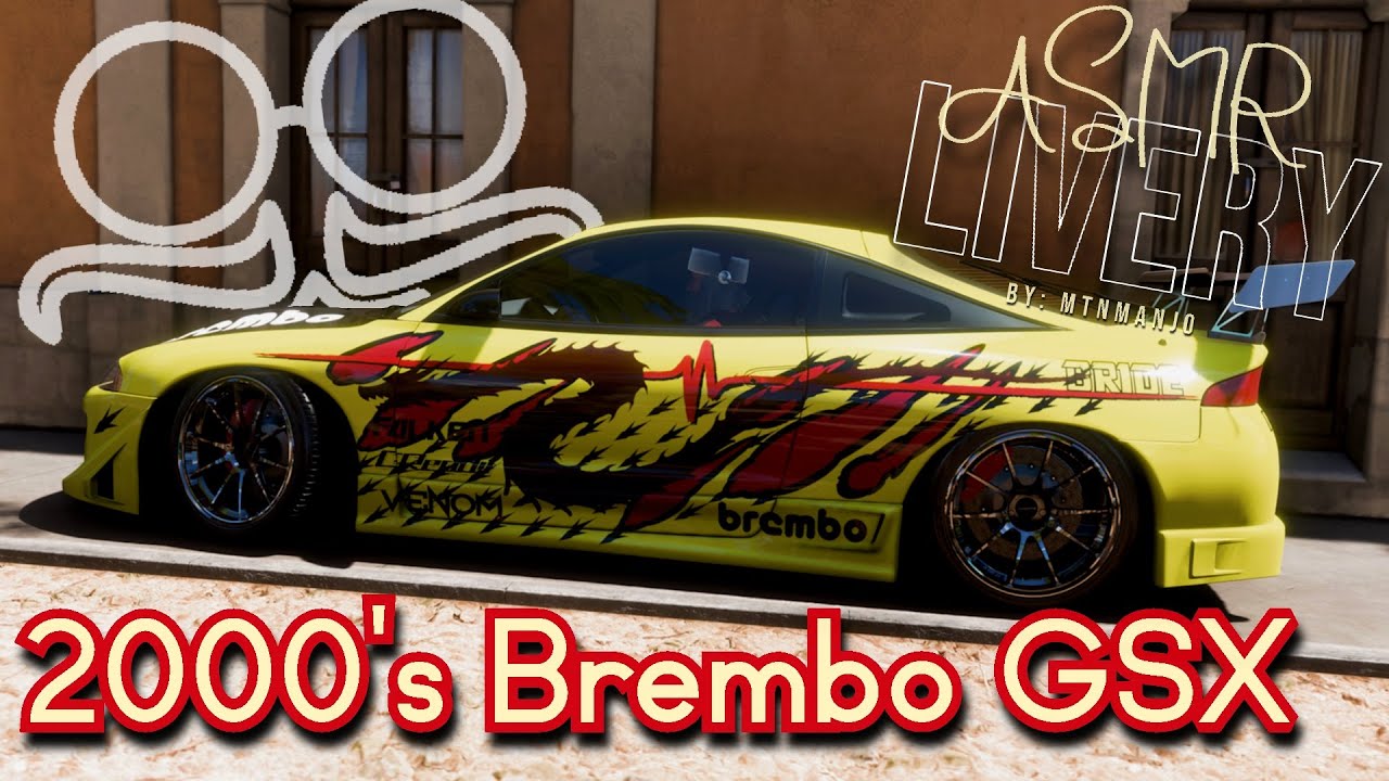 FH5 - 2000's Style Livery Mitsubishi Eclipse GSX - YouTube