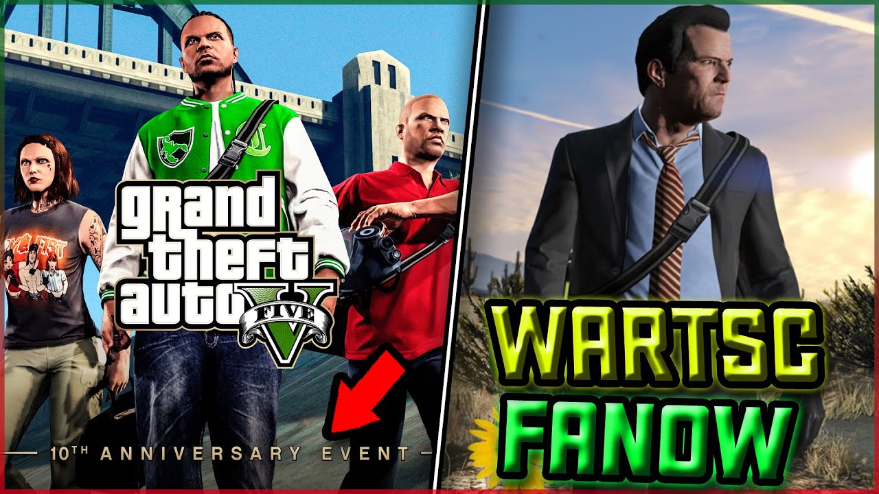 CO ZROBILI FANI Z OKAZJI 10 LAT GTA 5 - YouTube