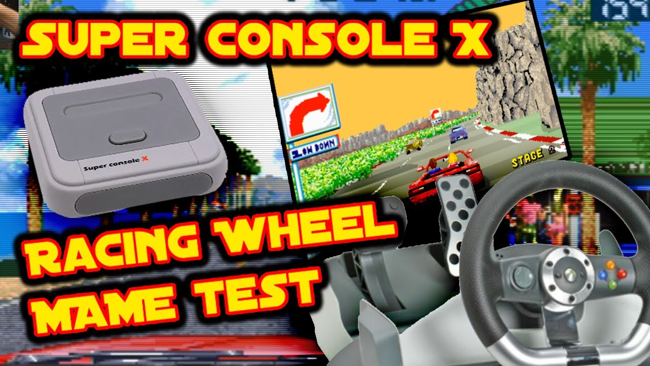 Super Console X Mame / Arcade - Racing Wheel Support - - YouTube