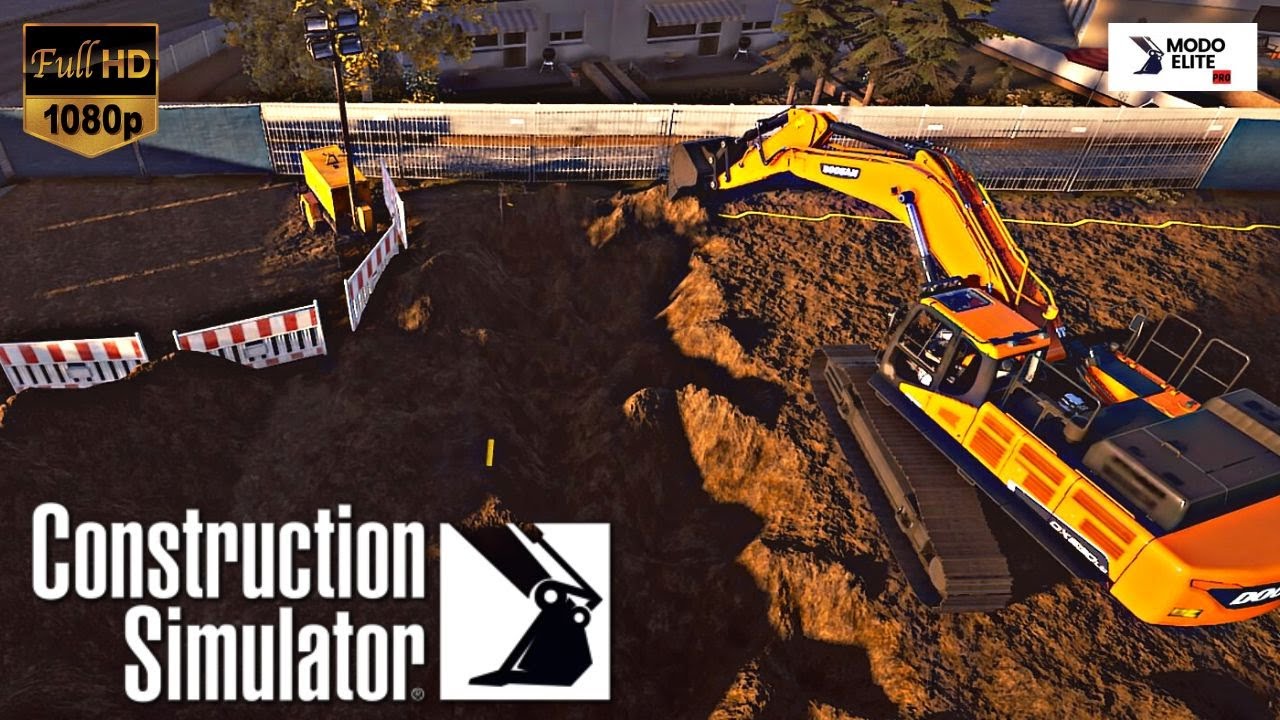 CONSTRUCTION SIMULATOR 2022 - ESCAVAÇÃO ETAPA A ...! - YouTube
