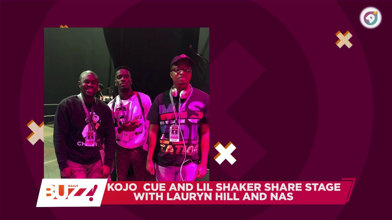Kojo Cue and Lil Shaker open for Lauryn Hill and Nas - YouTube