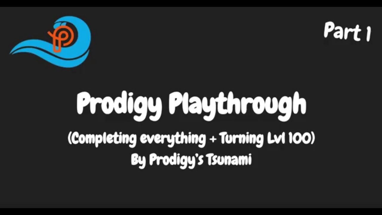 Prodigy Playthrough Part 1 | Prodigy Math Game - YouTube