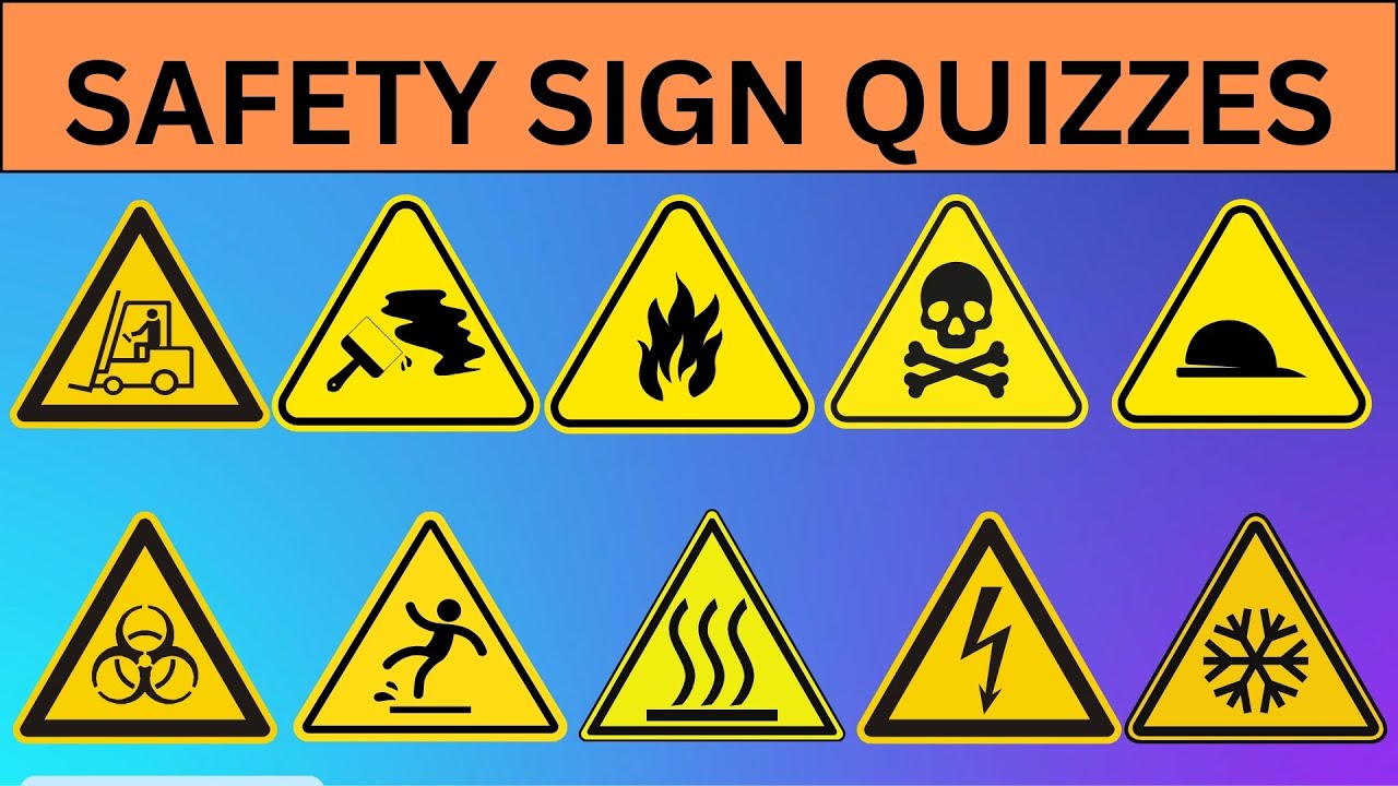 "Safety Signs Challenge: True or False Edition" - YouTube