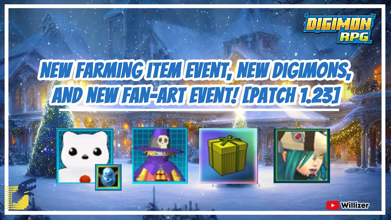 Digimon RPG - New Farming Item Event, New Digimon, and Update (Patch 1. ...