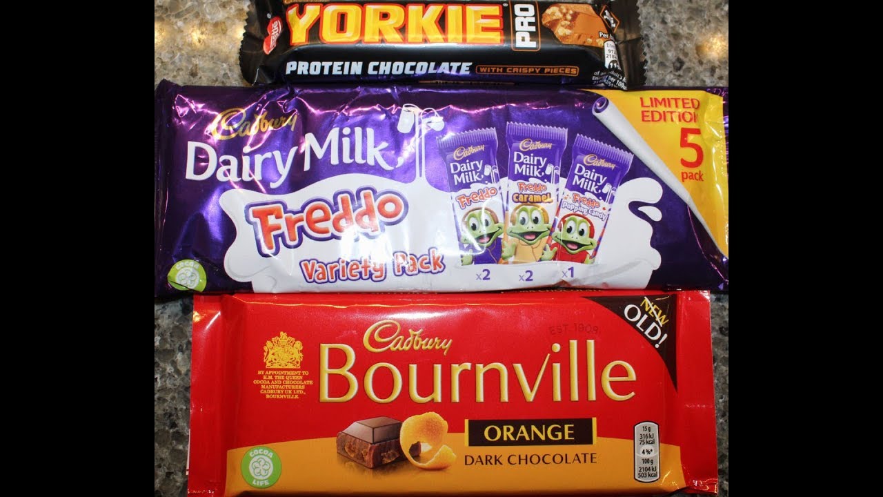 Nestle Yorkie Pro Protein & Cadbury Dairy Milk Freddo Variety Pack ...