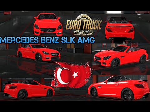Euro Truck Simulator 2 💥 💯(Mercedes Benz slg amg ) 1.36 MOD💥 💯