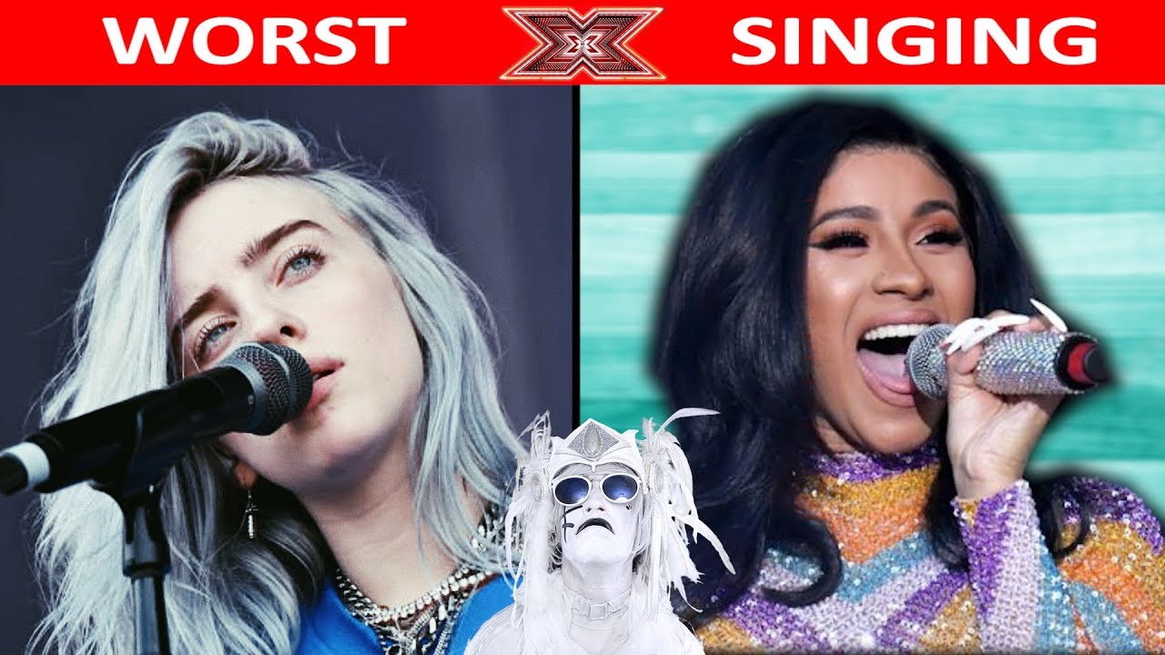 Worst LIVE Singing Performances (Billie Eilish, Cardi B, & MORE) - YouTube