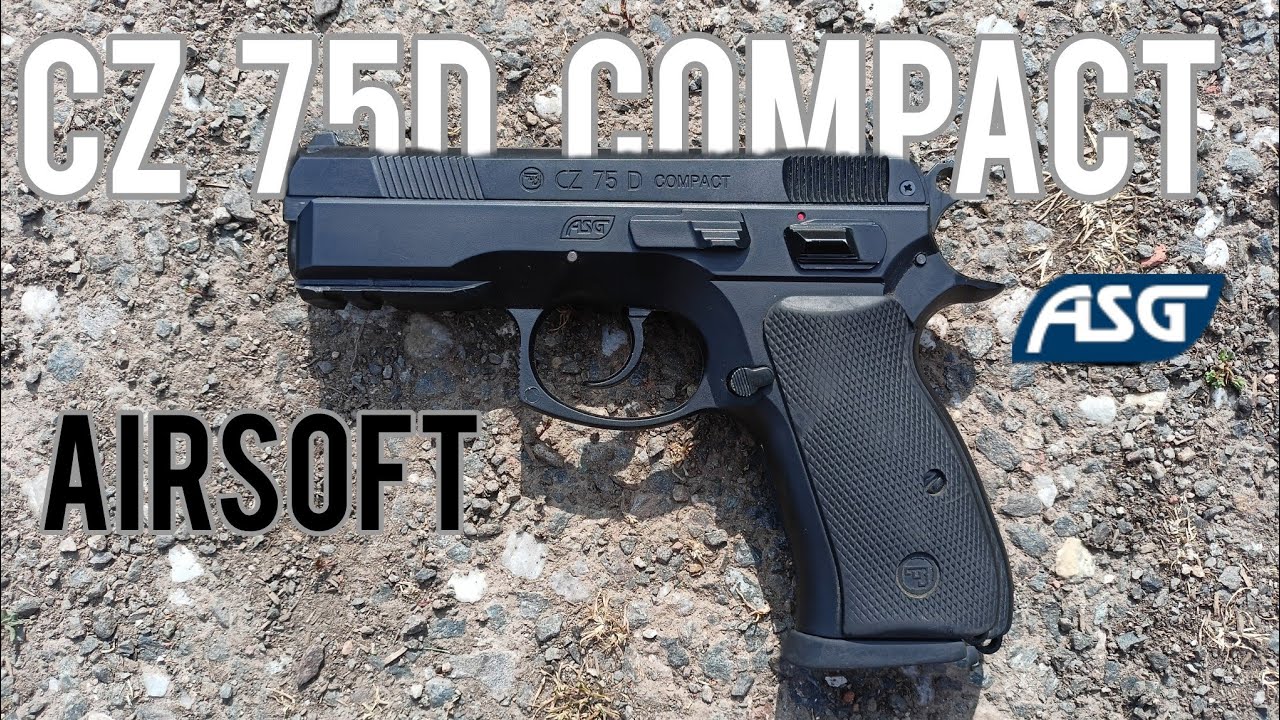 ASG - CZ 75 D - Compact, recenze (CZ/SK) - YouTube